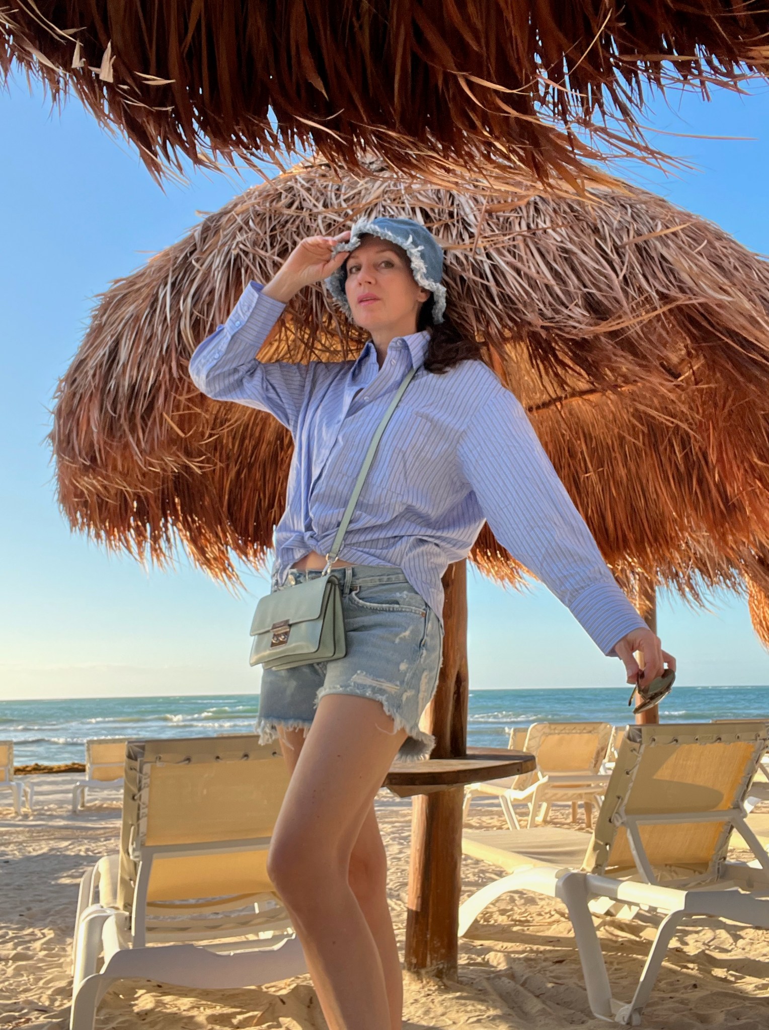 FASHION TRAVEL :BEACH DENIM STYLE , TULUM – CAFashion& Lifestyle